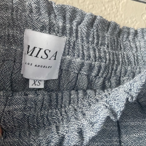 Misa Los Angeles | Dresses | Nwot Misa Vanessa Blue Cotton Chambray ...